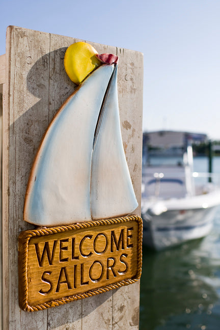 Nautical Welcome sign - Sailors item 310 – PIAZZA PISANO