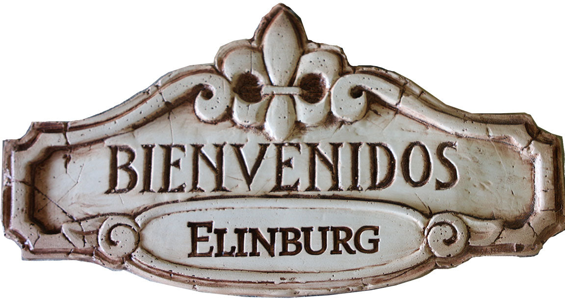 Personalized Spanish Welcome Sign – PIAZZA PISANO